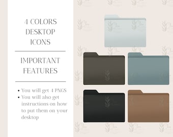 Green Folder Icons for Mac and Windows Desktop Icons, MacBook Icons ...