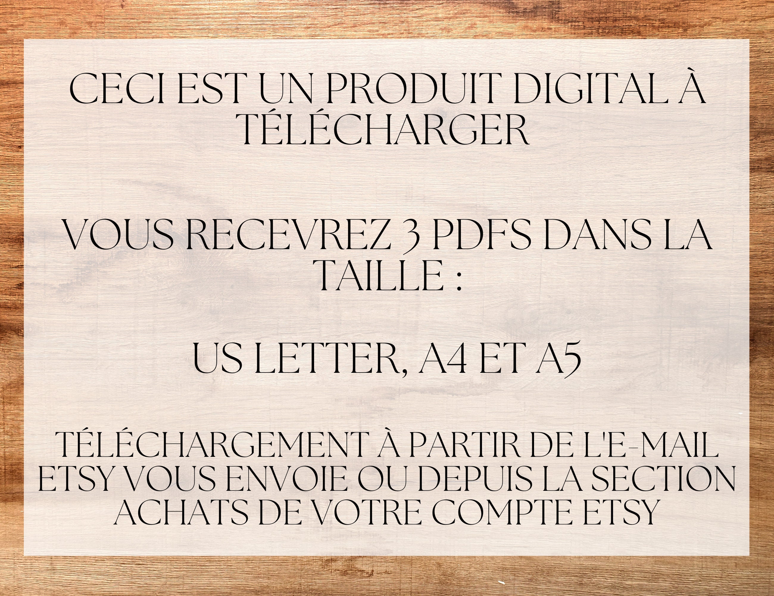 PRINTABLE CALENDAR Printable French Blank Calendar - Etsy