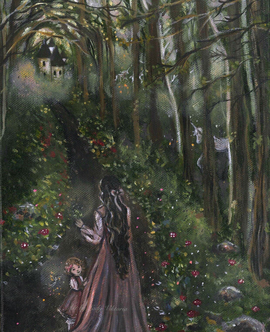 The Visit Art Print - Etsy