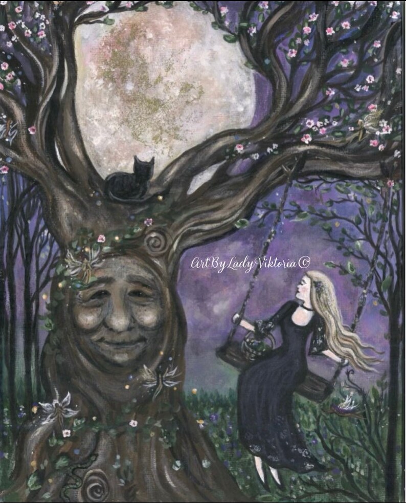 Garden of Spring Moonlight | Etsy