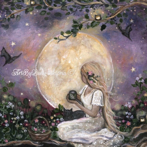 Garden of Spring Moonlight - Etsy