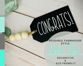 Chalkboard Tags - Etsy