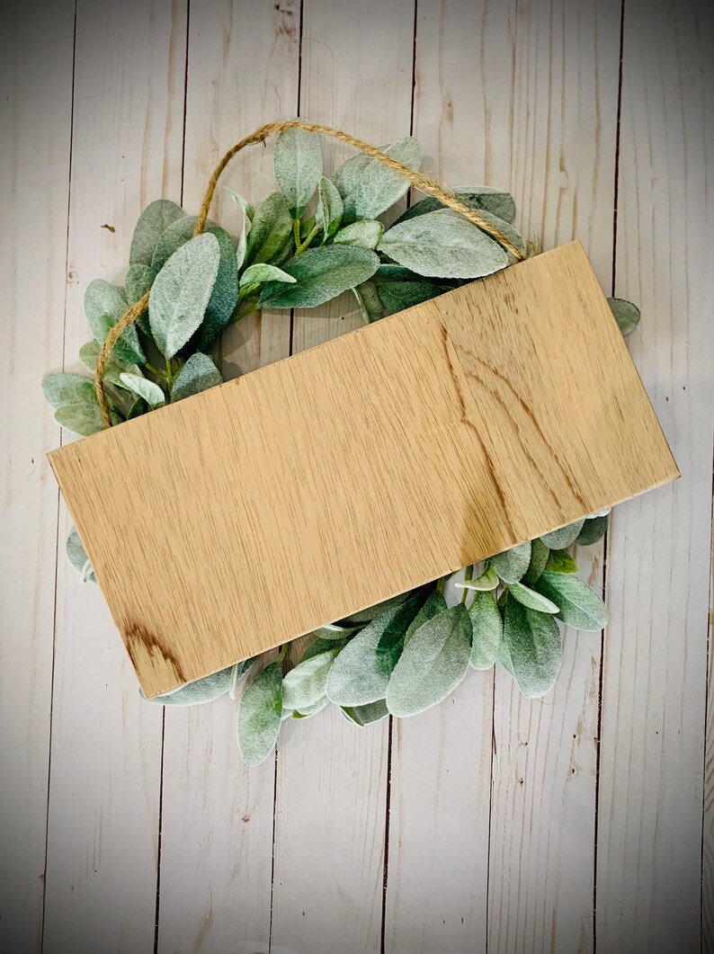 BLANK Farmhouse Rustic Look Wood Sign Approx. 5.5x12x.3 DIY | Etsy