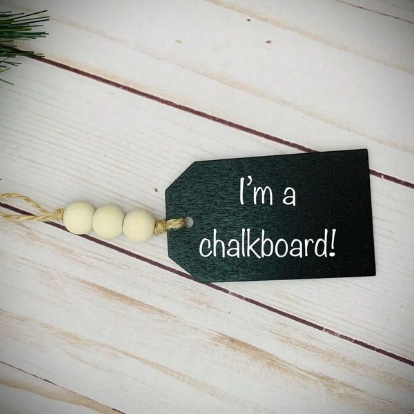 Chalkboard Tags - Etsy