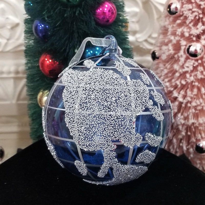 Glass Earth Ball - Etsy