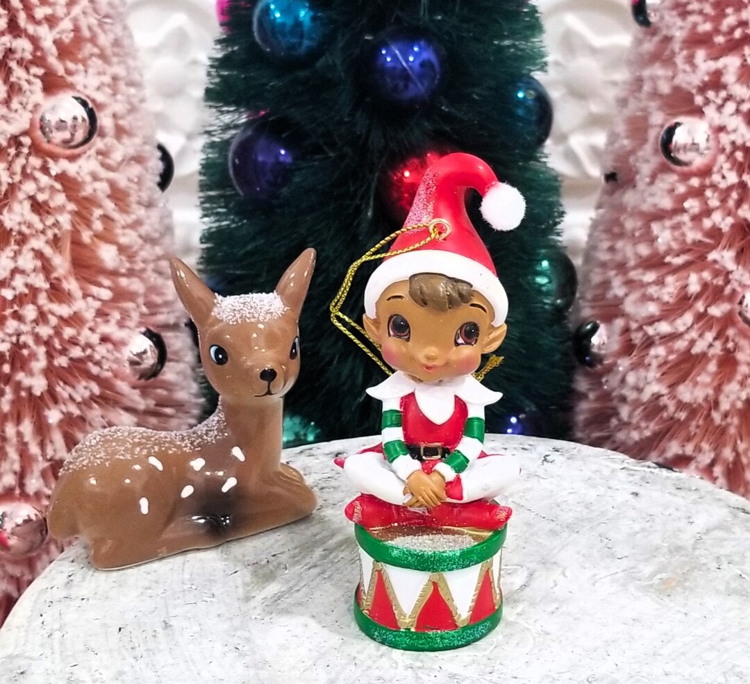 Adorable Hispanic Elf on Drum Christmas Ornament - Etsy