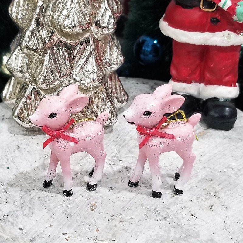 Pink Deer - Etsy