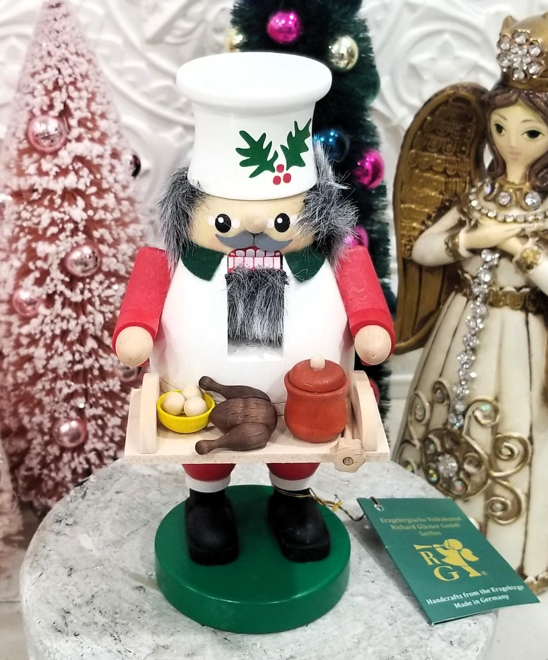 Richard Glasser Christmas Chef Turkey Holiday Nutcracker Erzgebirge ...