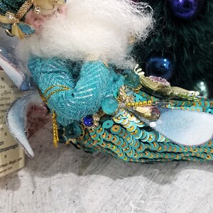 Mark Roberts UNDER the SEA FAIRY Merman Christmas Elf Doll - Small ...