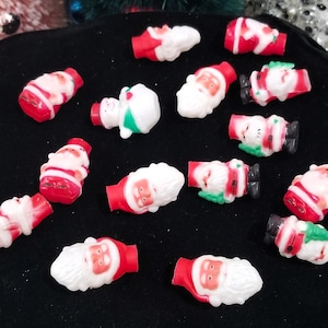 15 Vintage Celluloid Christmas Light Covers Figural Santa Snowman - Etsy