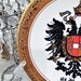 Edelstein Bavaria Gold Encrusted Austria Hungary Coat of Arms Plate 7. ...