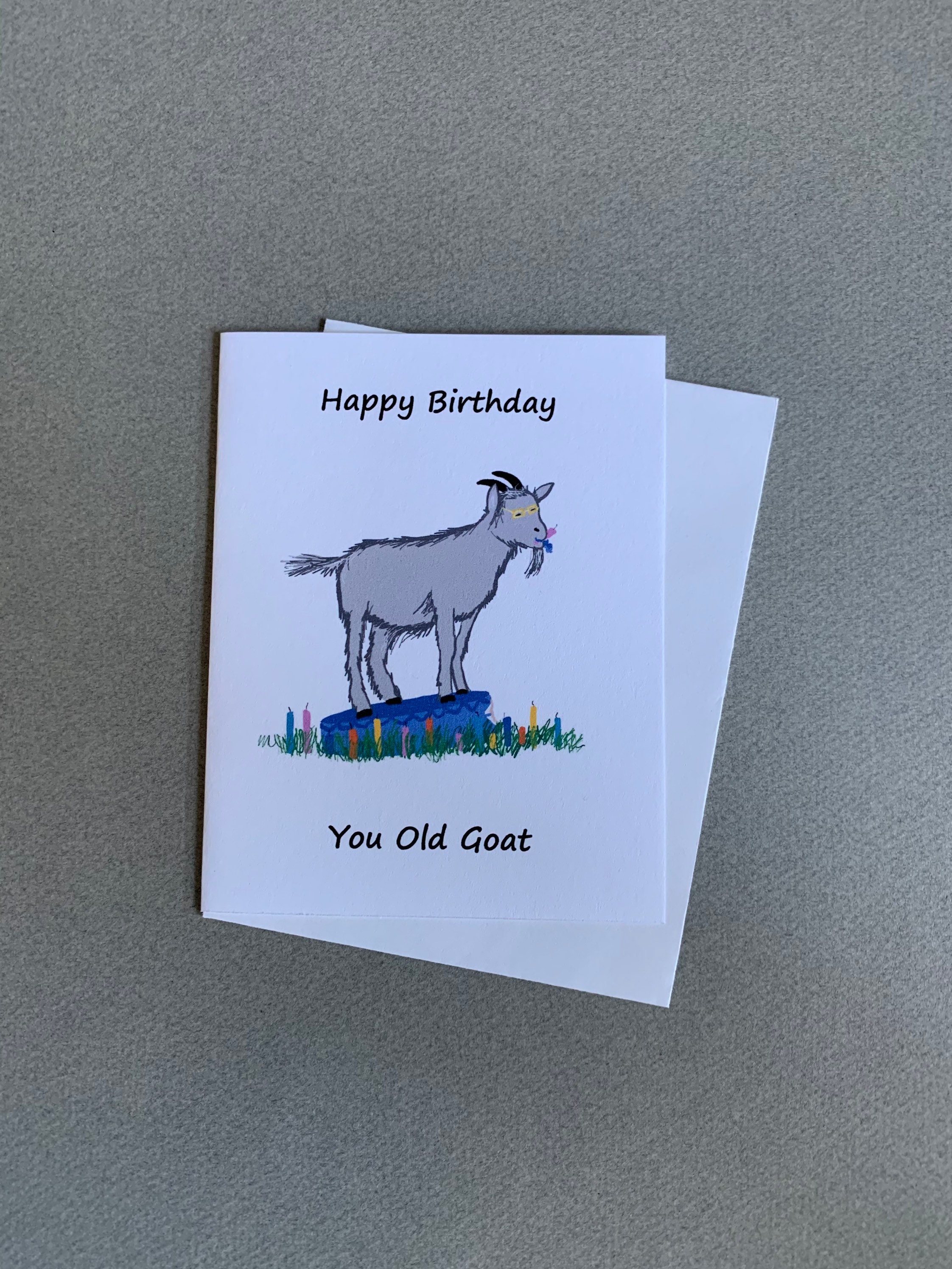 Happy Birthday You Old Goat - Etsy