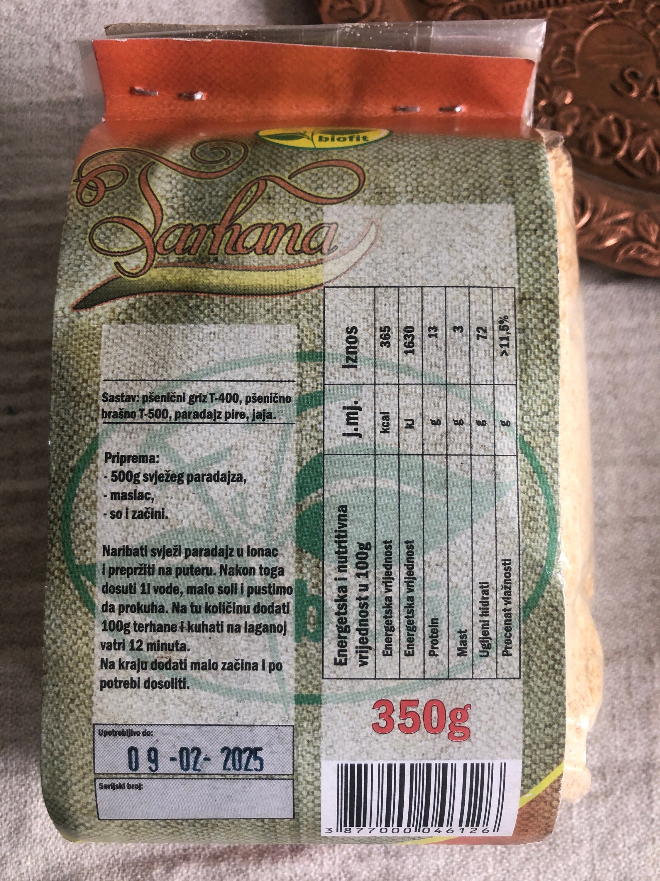 Bosnian Biofit Visoko Bosanska Tarhana Paradajz Povrce Supa Bosna ...