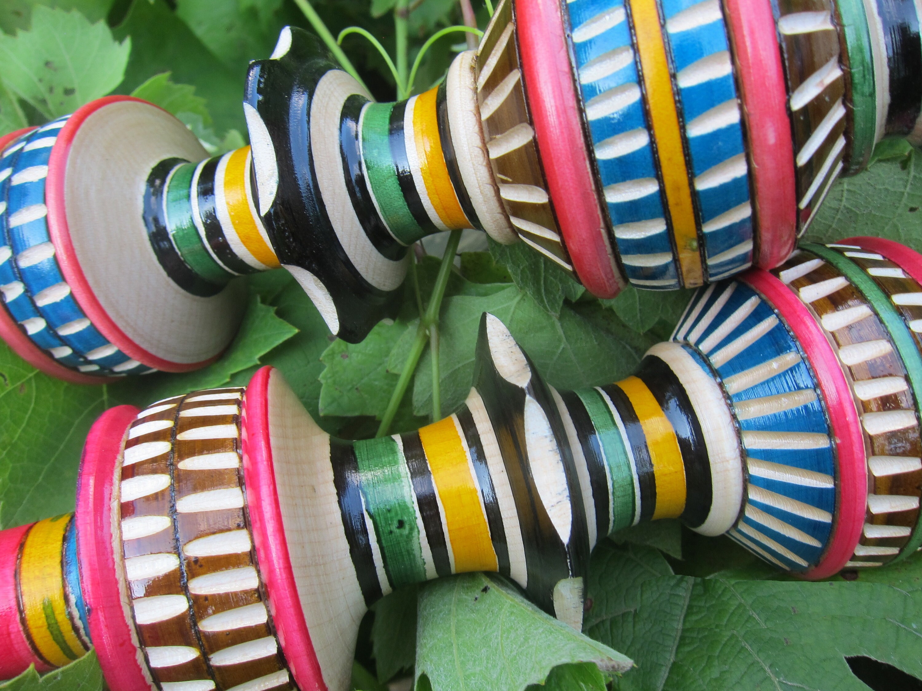 Colorful Musical Instrument Frula Flute Handmade Wooden Music Bih ...