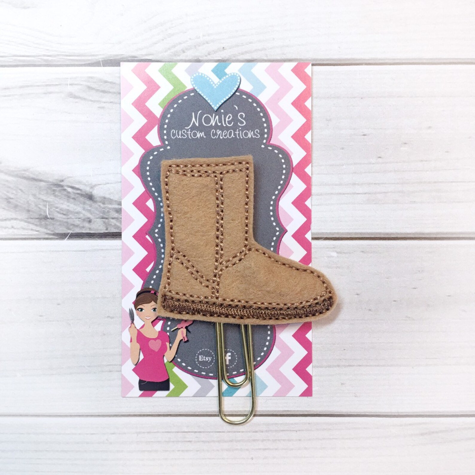 Ugg Boot Paper Clip - Ugg Paperclip-planner Accessories - Winter Boot ...