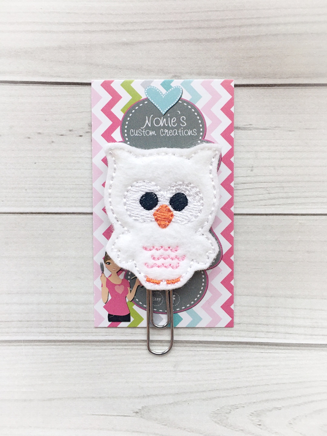 Owl Paper Clip - Owl Paperclip - Planner Accessory - Planner ...