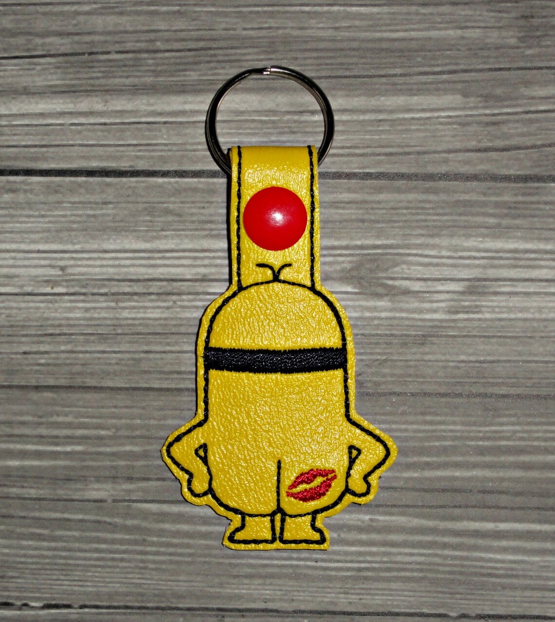 Minion Keychain Minion Inspired Keychain yellow Helper - Etsy Canada