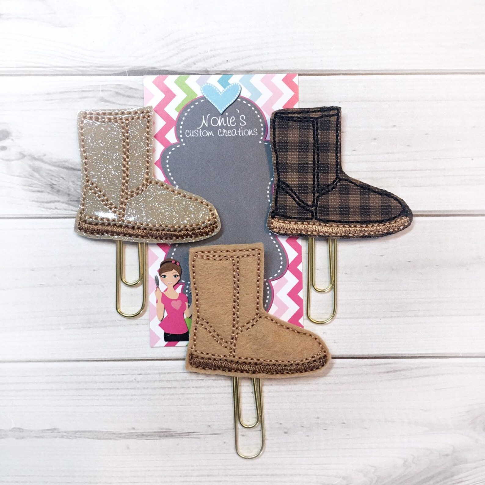Ugg Boot Paper Clip Ugg Paperclip-planner Accessories | Etsy