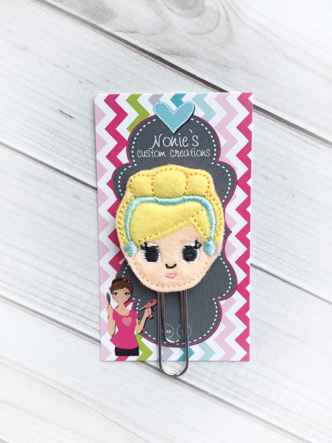 Princess Paper Clip - Cinderella Inspired Paper Clip - Paper Clip ...