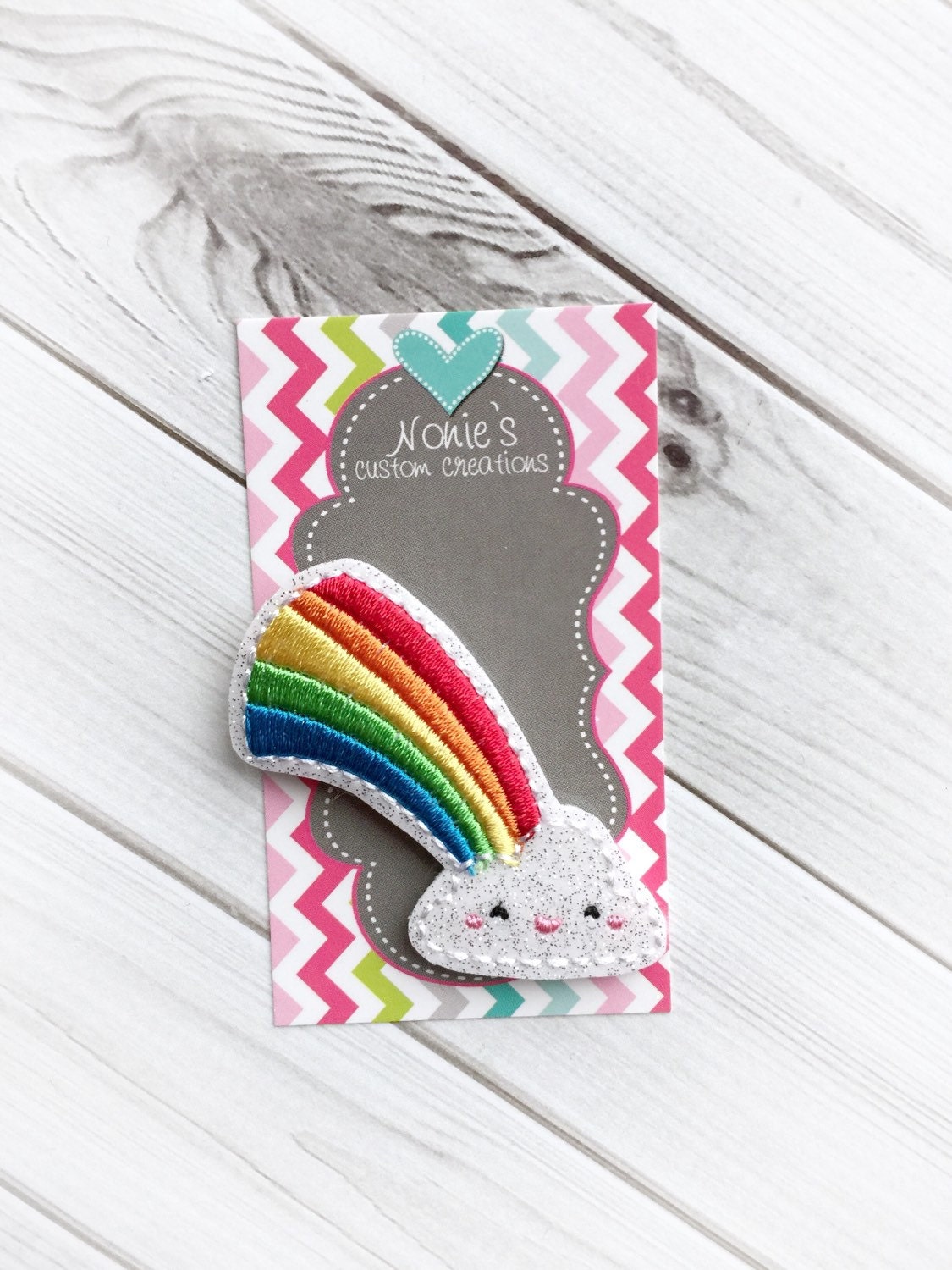 Rainbow Paper Clip Rainbow Paperclip Planner Accessories - Etsy