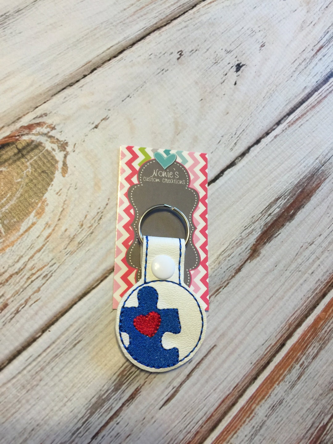 Autism Awareness Keychain Autism Key Chain Autism Keychain - Etsy