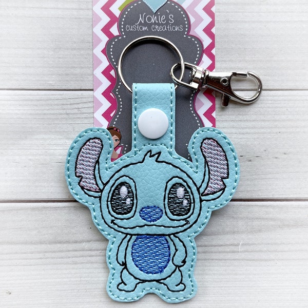 Stitch Keychain - Etsy