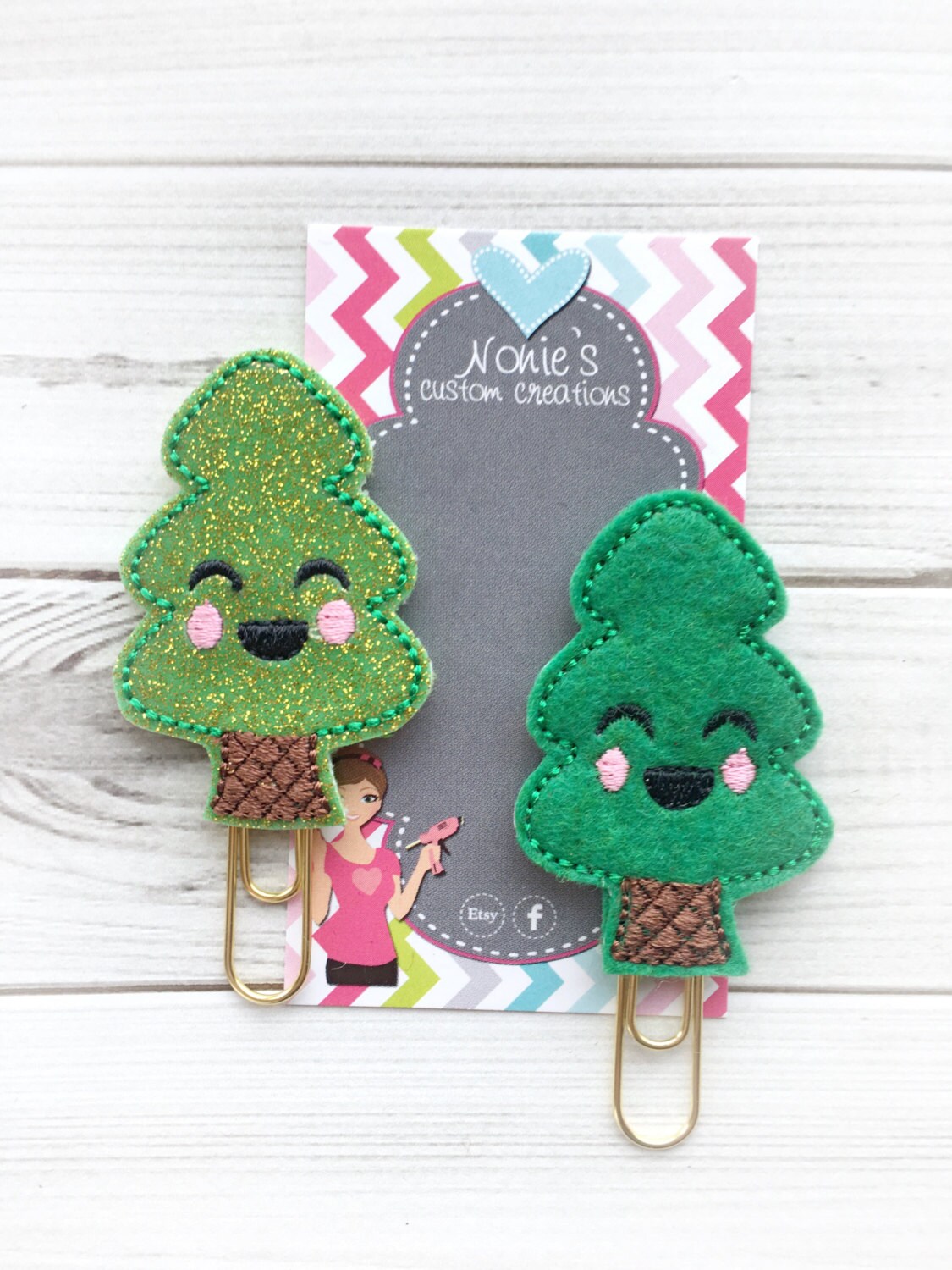 Christmas Paper Clip Christmas Tree Paper Clip Christmas | Etsy