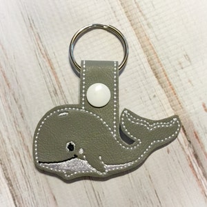 Whale Keychain - Whale Key Chain - Etsy