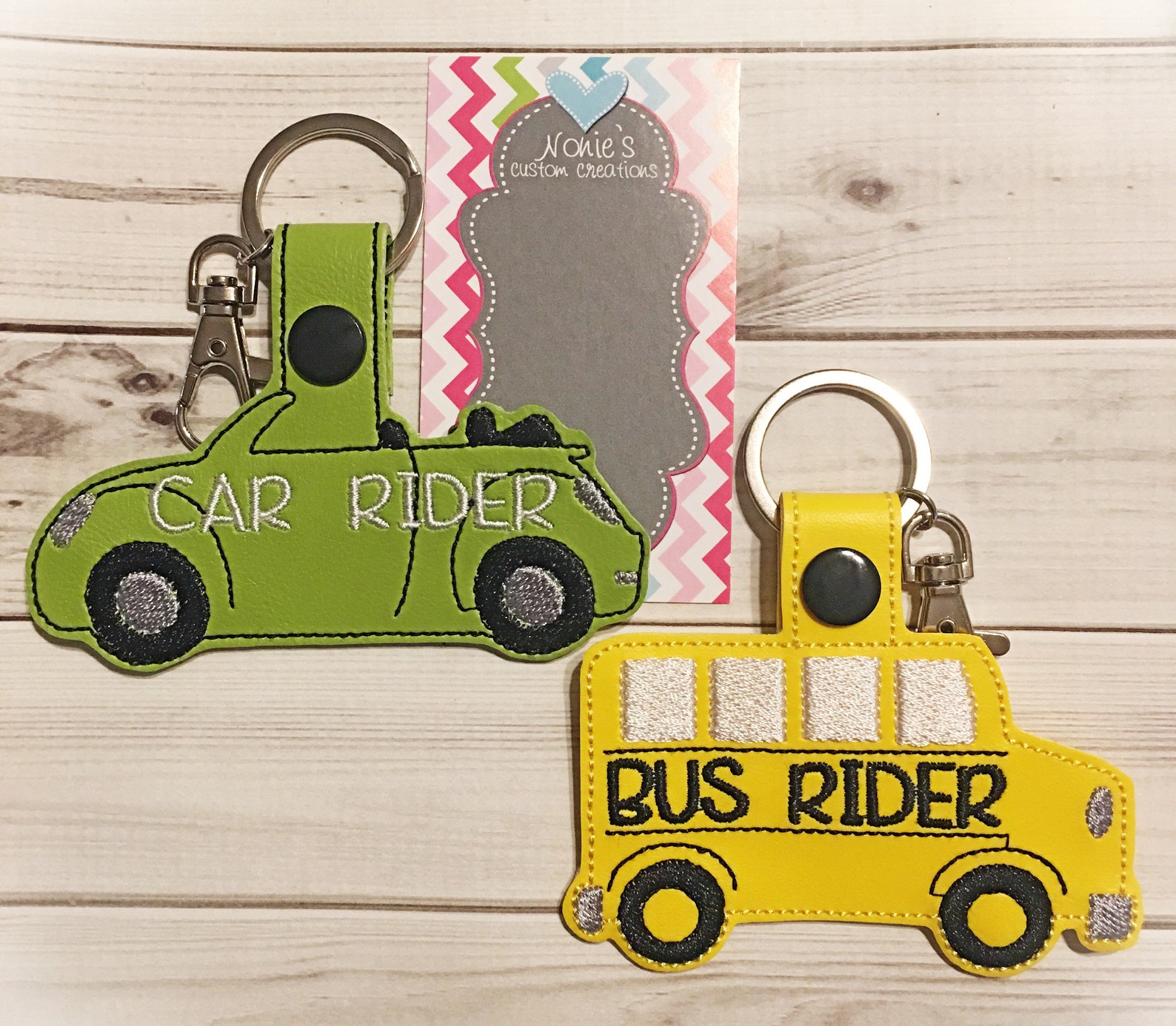 School Bus Keychain - Back to School Keychain - School Keychain - Car ...