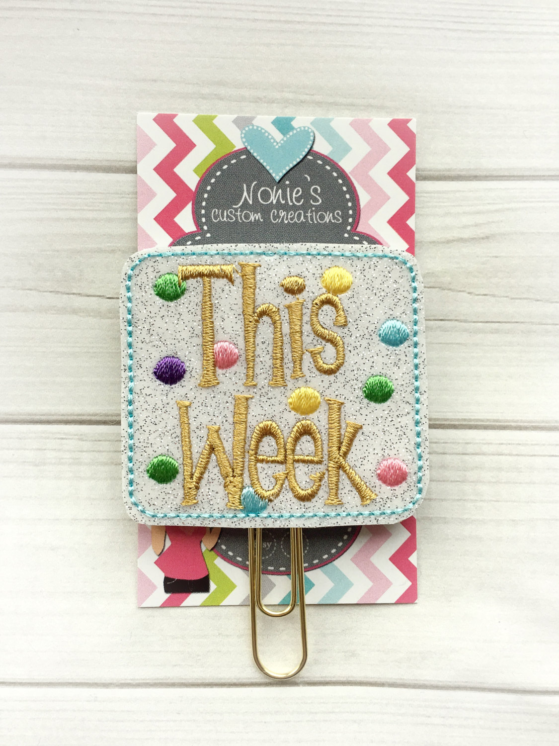 This Week Paper Clip - Planner Paper Clip - Planner Paperclip - Planner ...