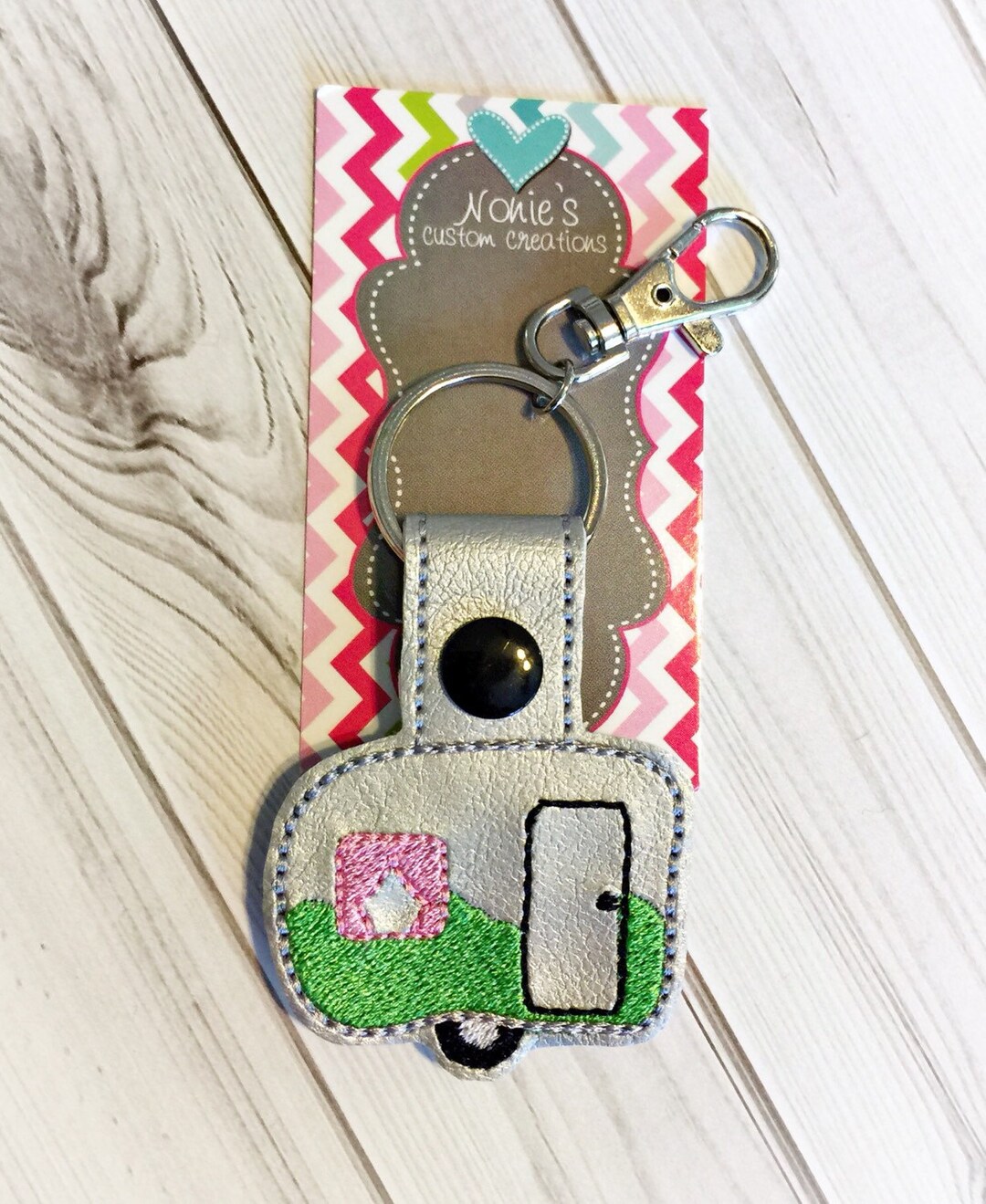 Camper Keychain - RV Keychain - Camper Trailer Keychain - RV Camper ...