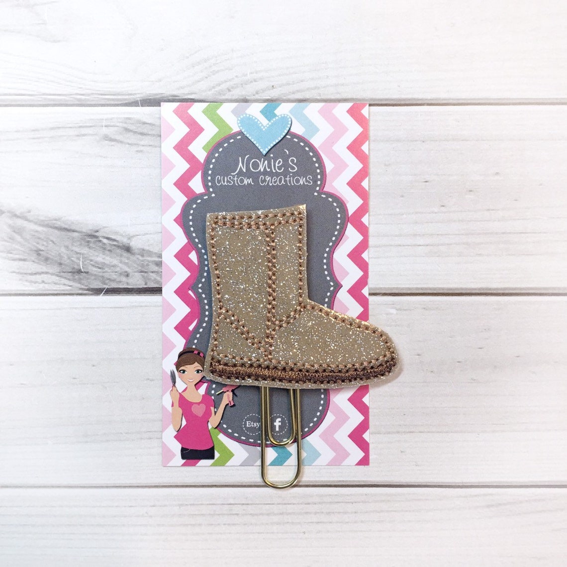 Ugg Boot Paper Clip Ugg Paperclip-planner Accessories | Etsy