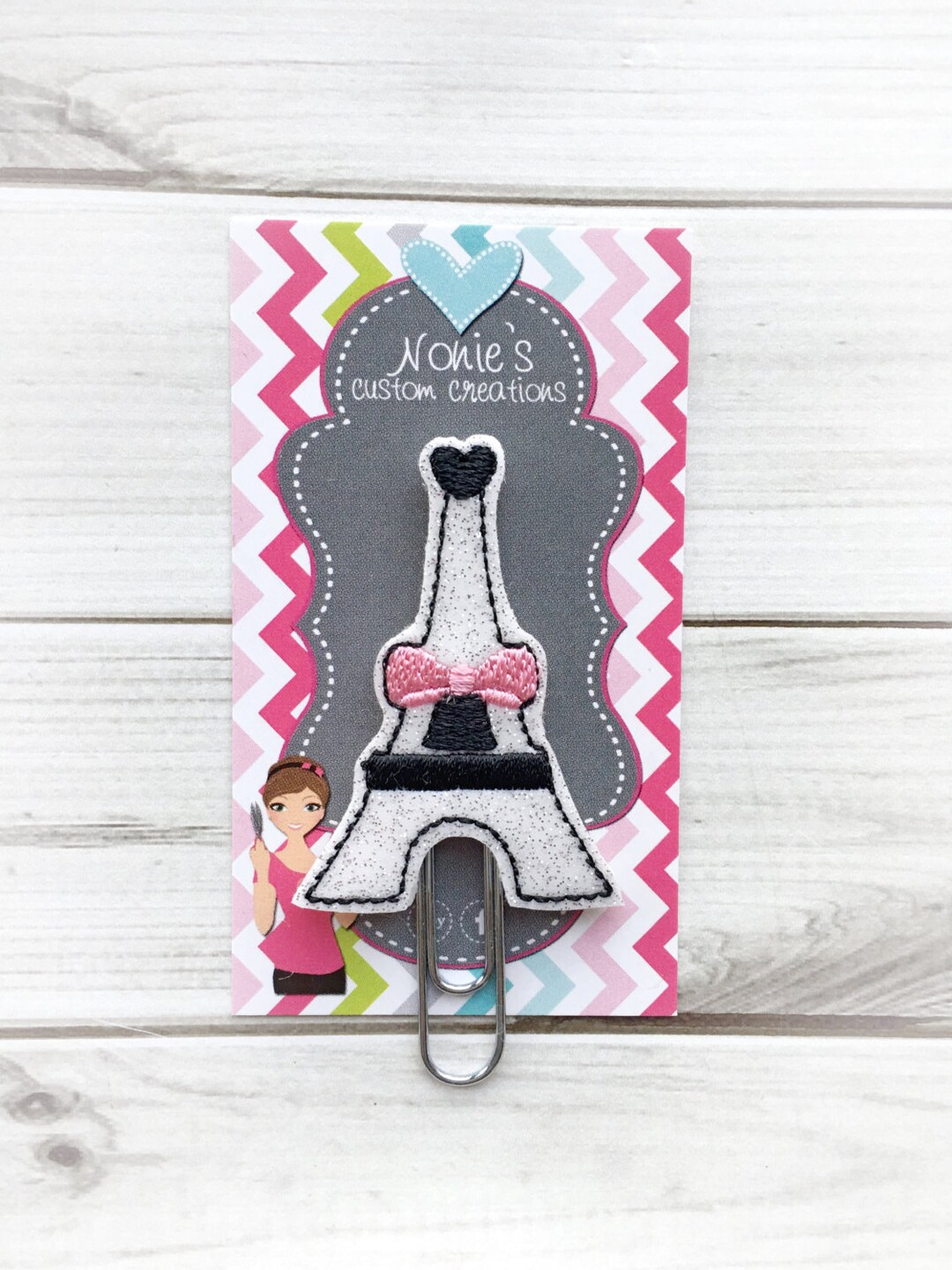 Eiffel Tower Paper Clip- Eiffel Tower Paperclip - Planner Accessories ...