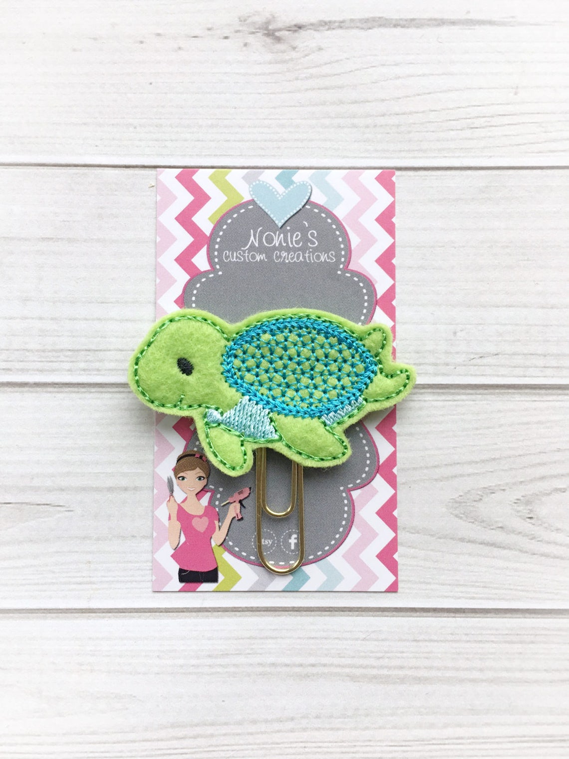 Sea Turtle Paper Clip - Sea Turtle Paperclip -planner Paper Clip ...