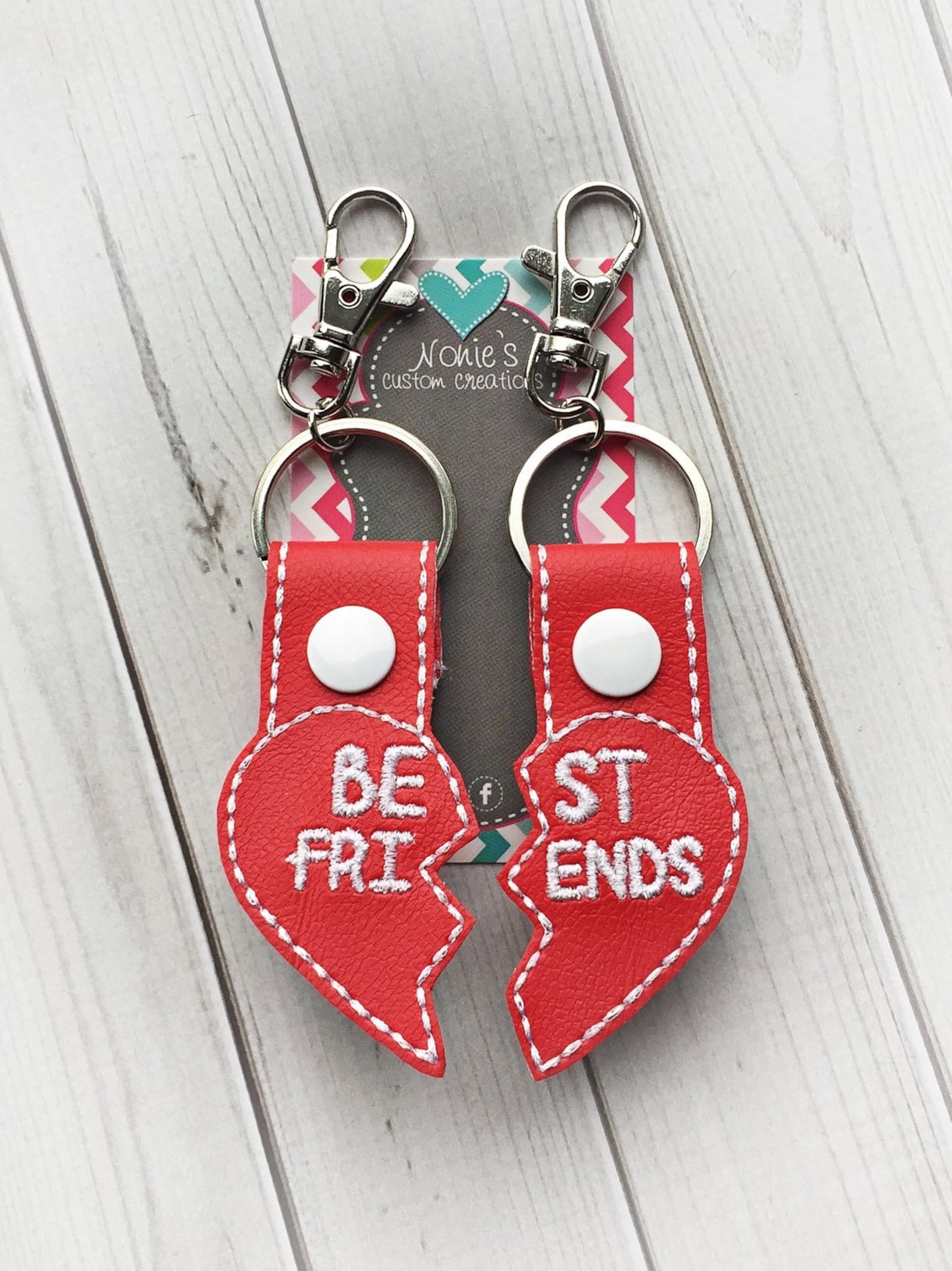 Best Friends Keychain BFF Keychain BFF Gift Friends | Etsy
