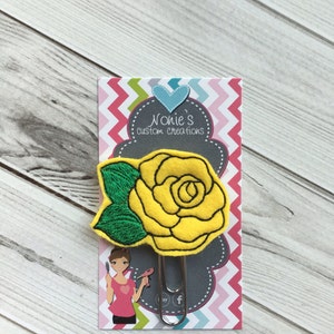 Rose Paper Clip - Rose Paperclip - Planner Paperclip - Planner ...
