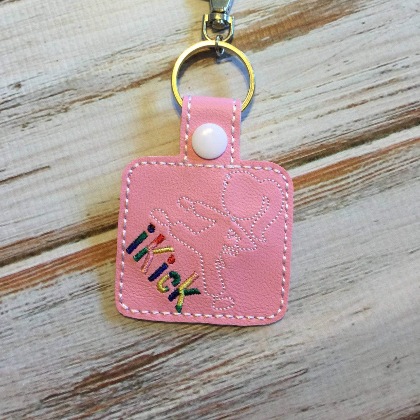 Karate Keychain Martial Arts Keychain Karate Girl Keychain - Etsy