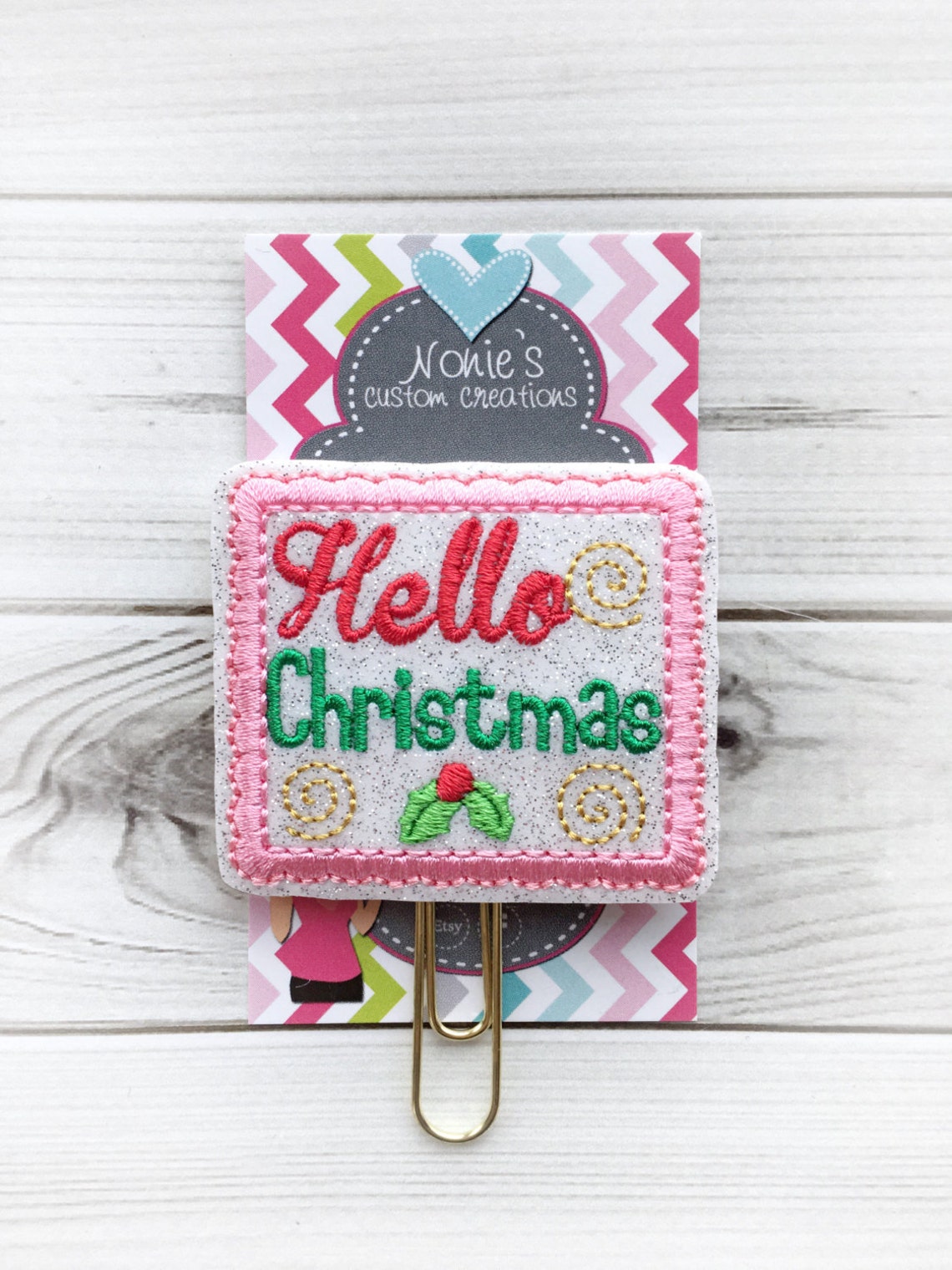 Christmas Paper Clip - Hello Christmas Paper Clip- Hello Christmas ...