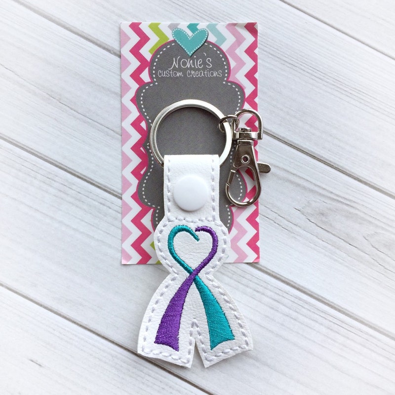 Cancer Keychain - Etsy
