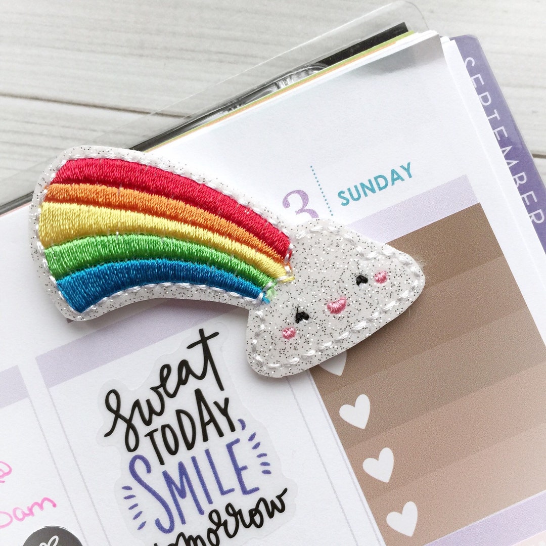 Rainbow Paper Clip - Rainbow Paperclip - Planner Accessories - Rainbow ...