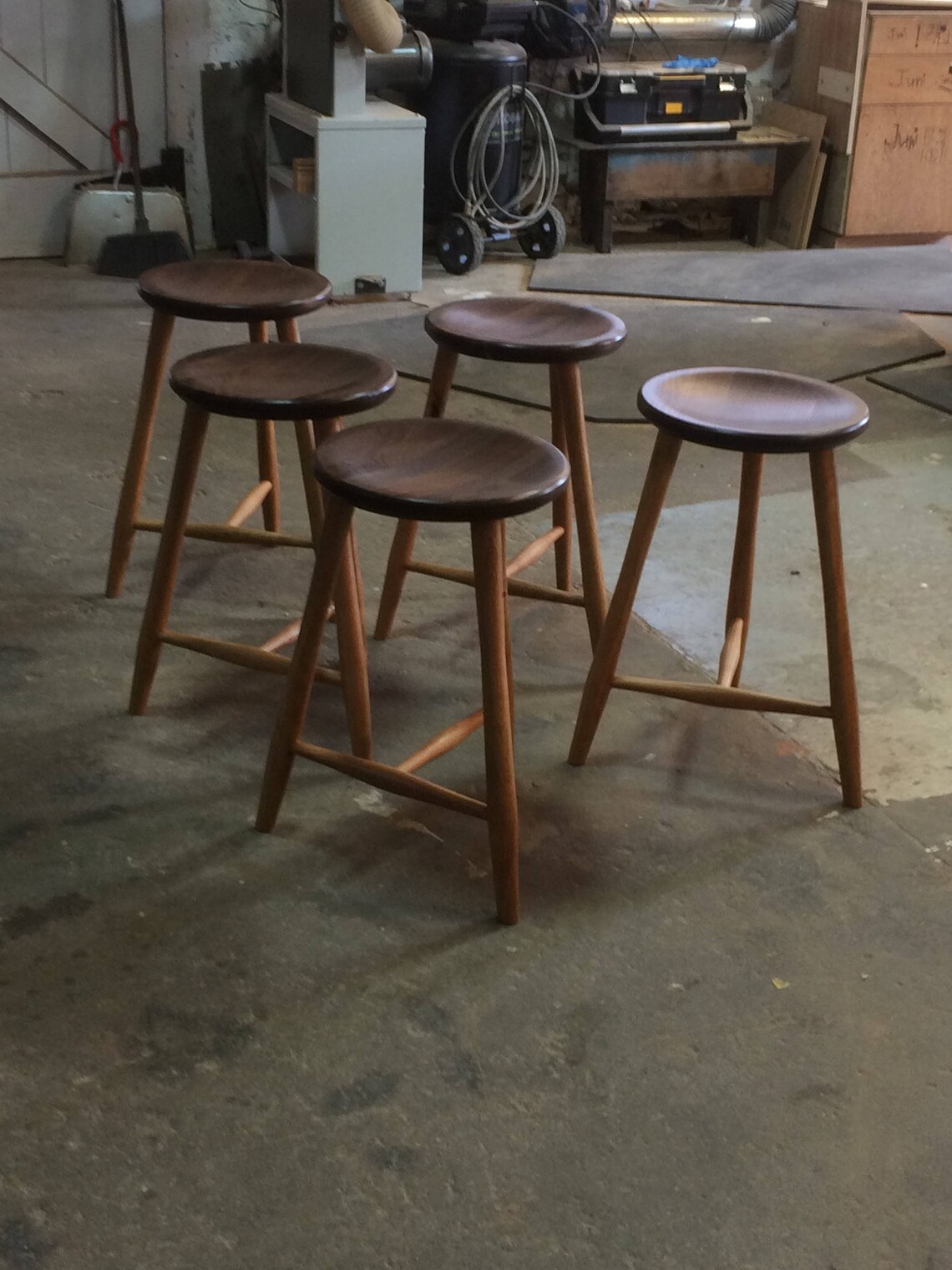 Shaker Tripod Stool - Etsy