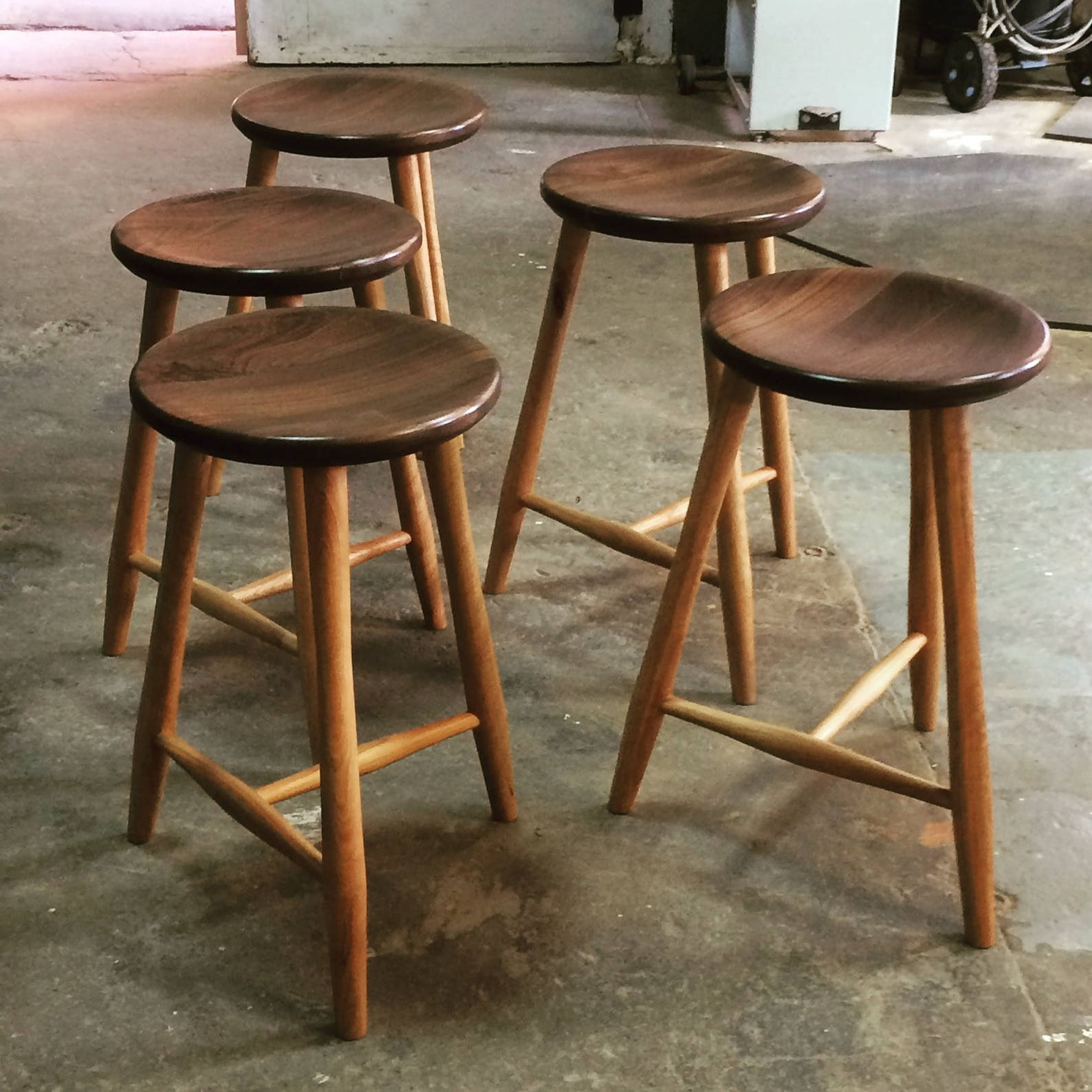 Shaker Tripod Stool - Etsy