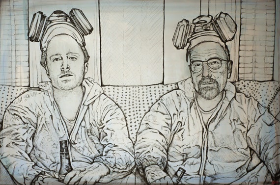 Breaking Bad Art Print | Etsy
