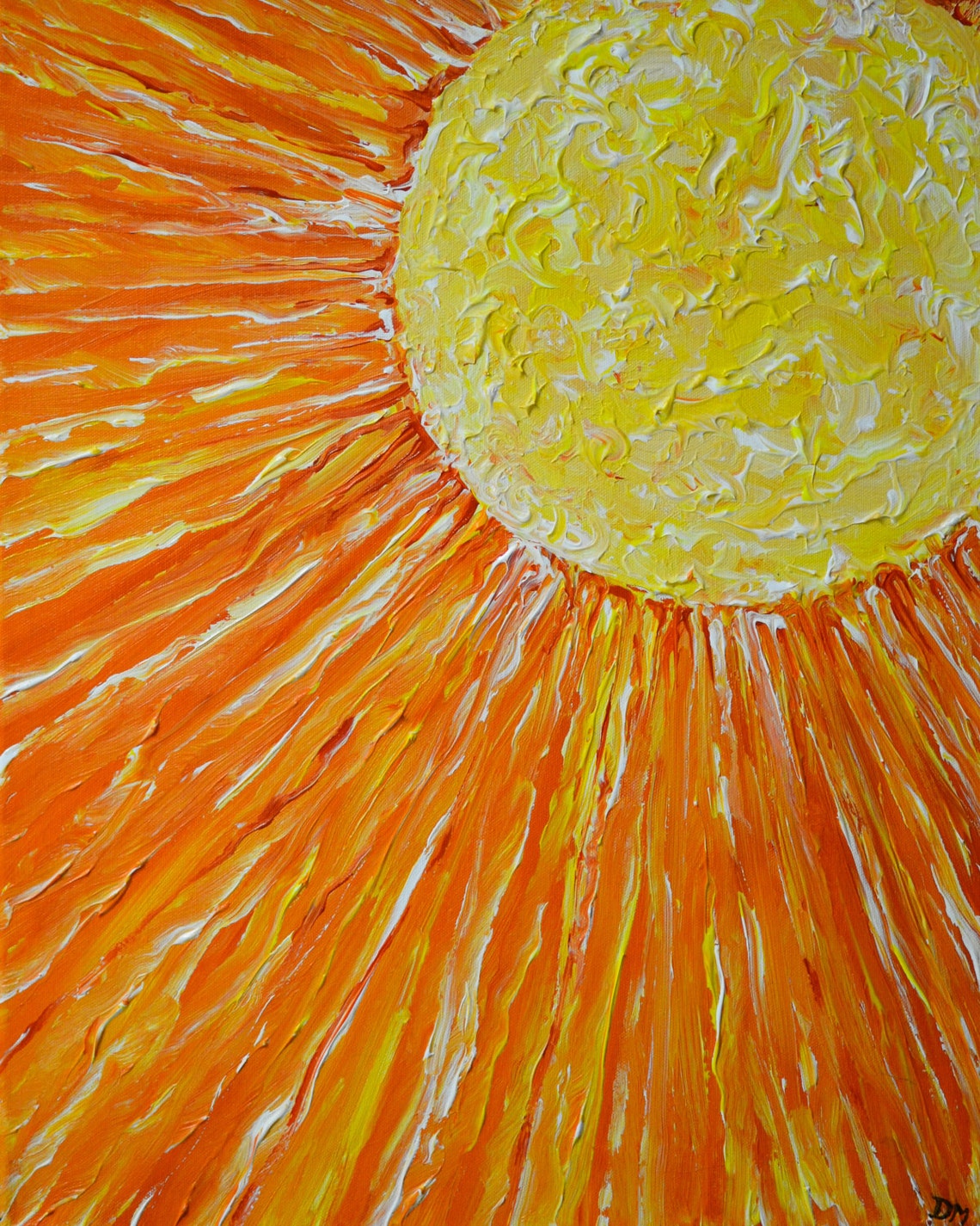 Hard Sun - Art Print - Etsy