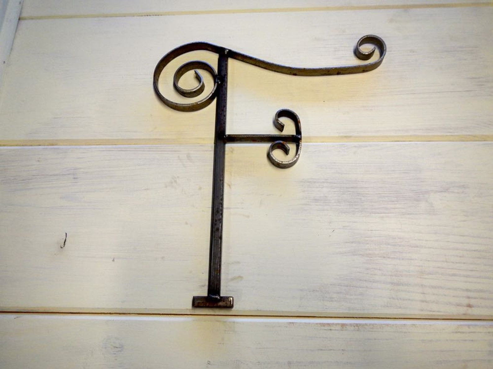 Metal Initial F, Capitol Letter F, Custom Scrolled Metal. Wall Art ...