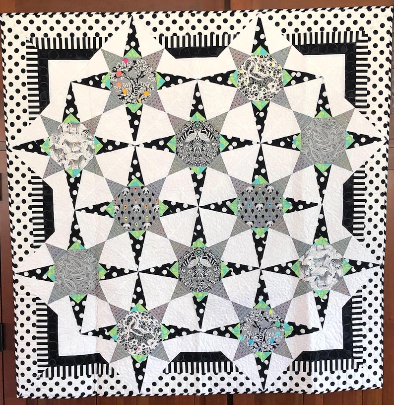 Starlines PDF Quilt Pattern - Etsy