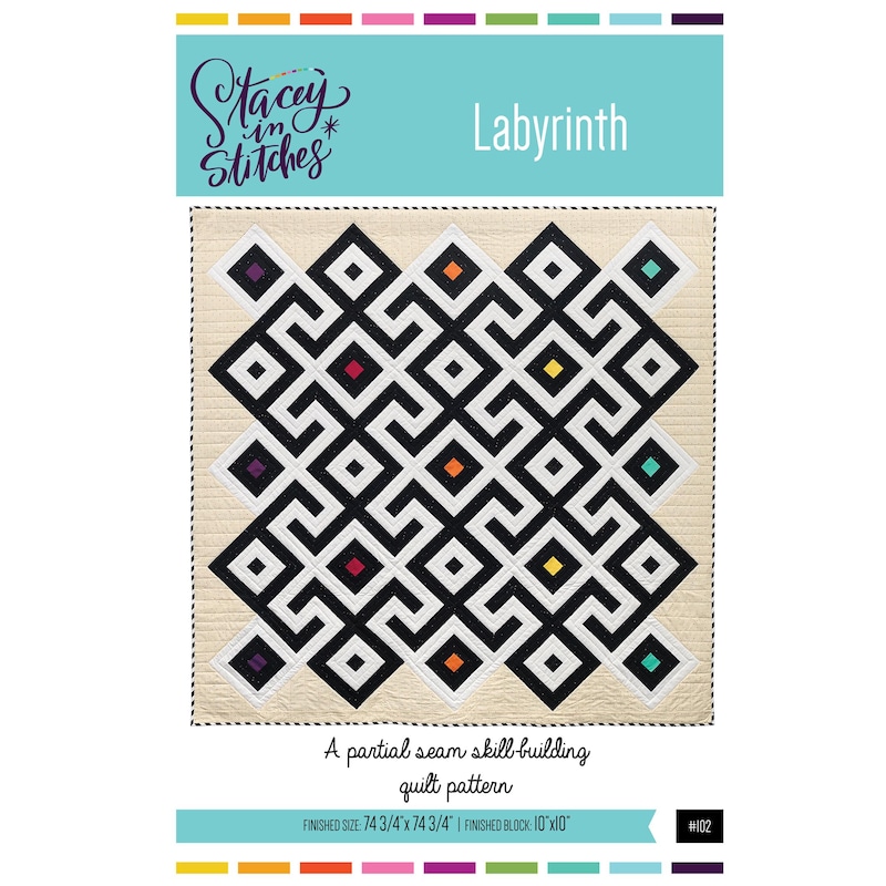 Labyrinth Quilt Pattern - Etsy