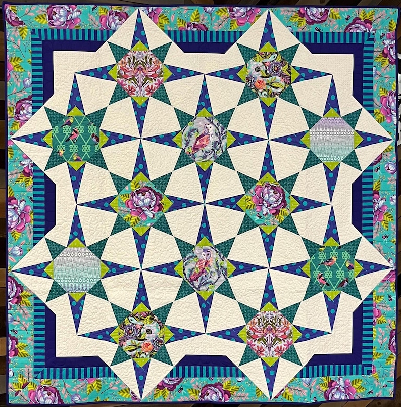 Starlines PDF Quilt Pattern - Etsy