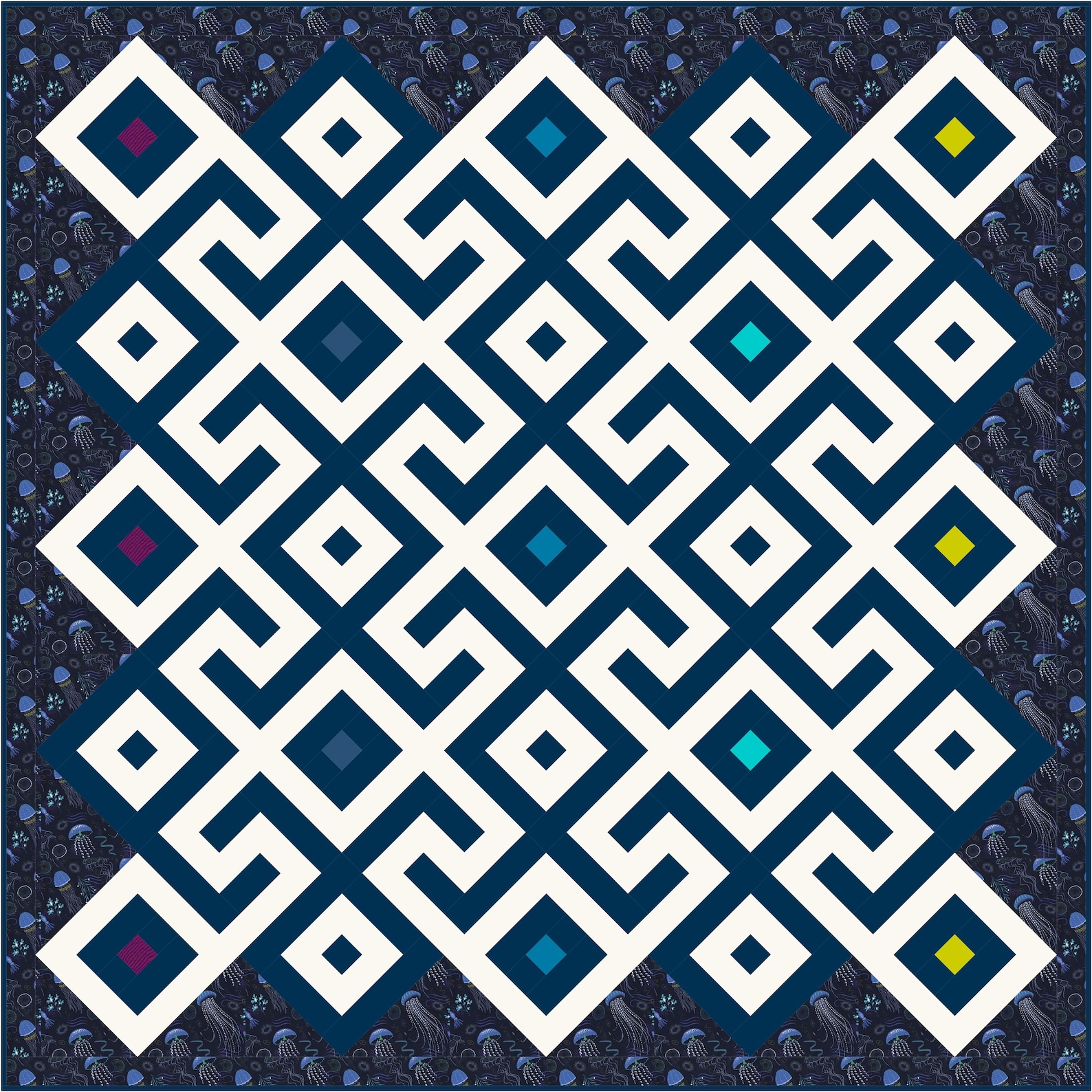 Labyrinth PDF Quilt Pattern - Etsy