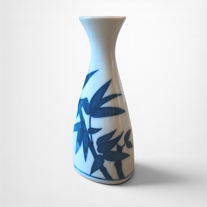 Vintage Sake Bottle Vase - Etsy